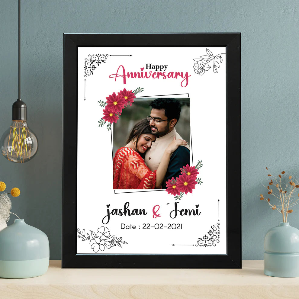 Square Anniversary Photo Frame (10x14 inch) – WOOPME