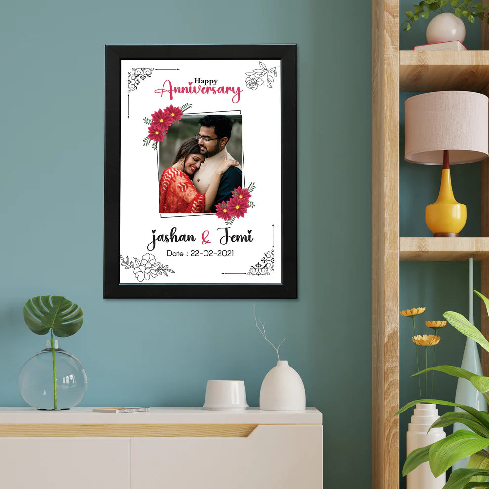 Square Anniversary Photo Frame (10x14 inch) – WOOPME